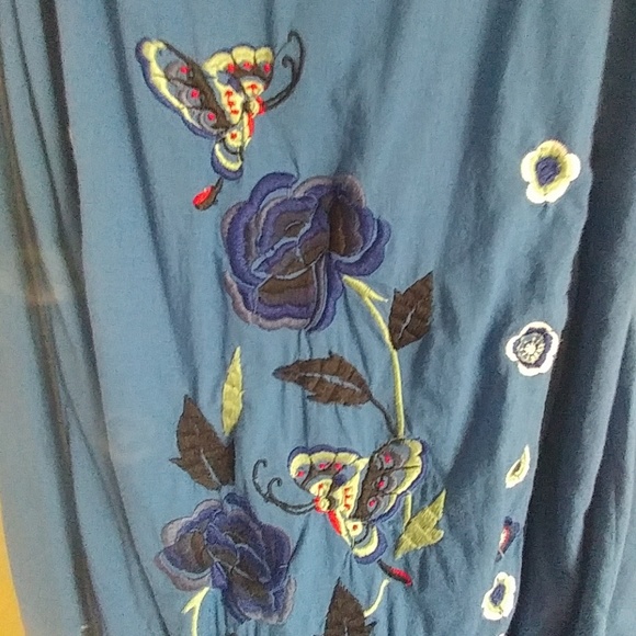 lithe | Dresses | Beautiful Blue Dress | Poshmark